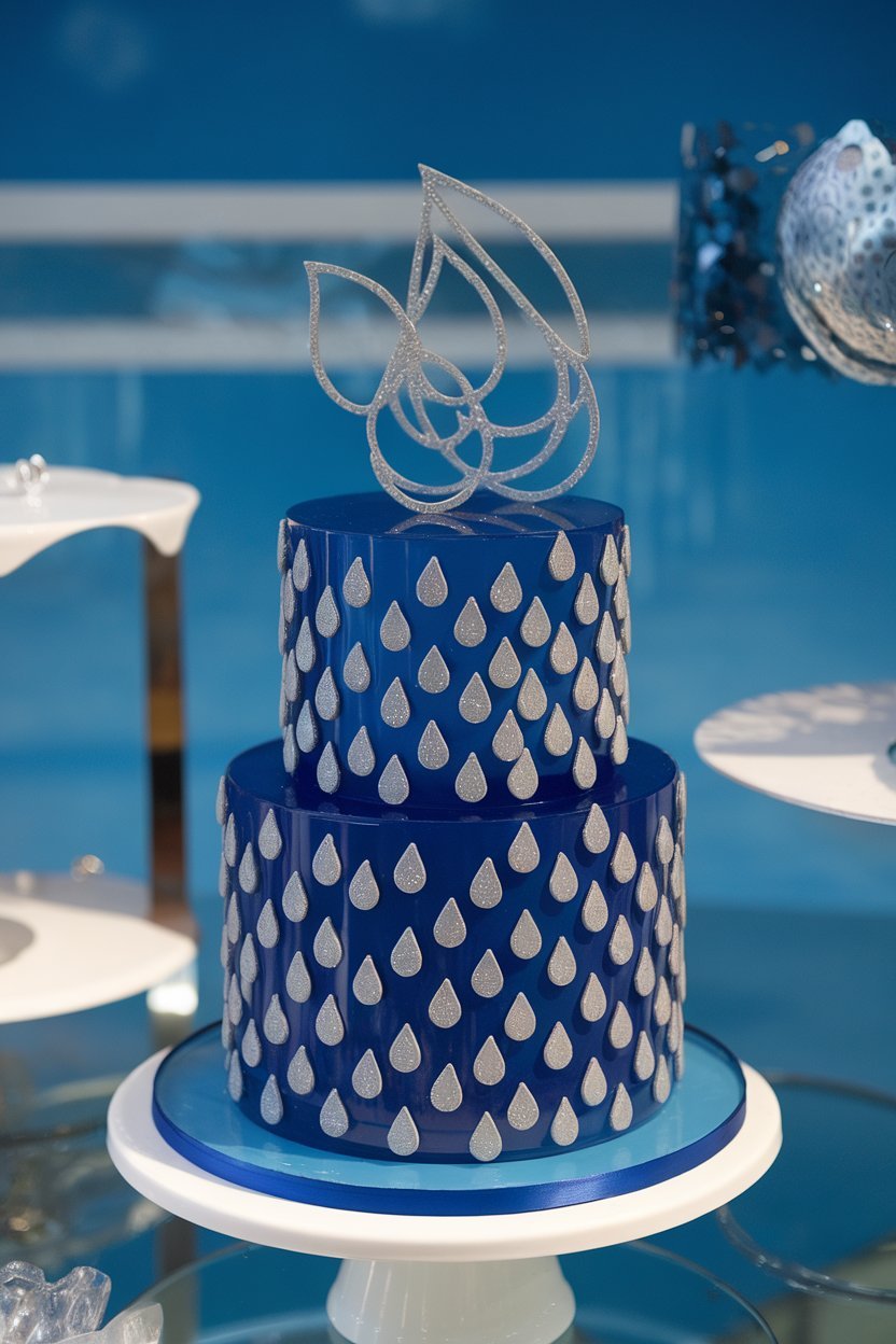 15 Wedding Cakes with Acrylic Tiers That Wow Guests – brideinspiration.com