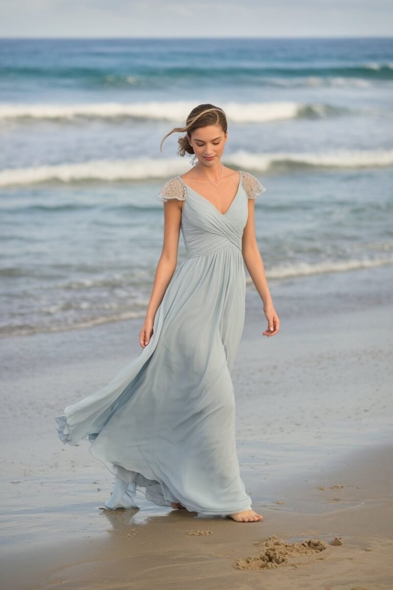 15 Wedding Dresses for a Beach Wedding That Feel Effortless ...