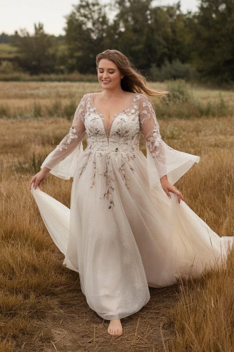 18 wedding dresses for chubby brides to feel stunning and confident ...