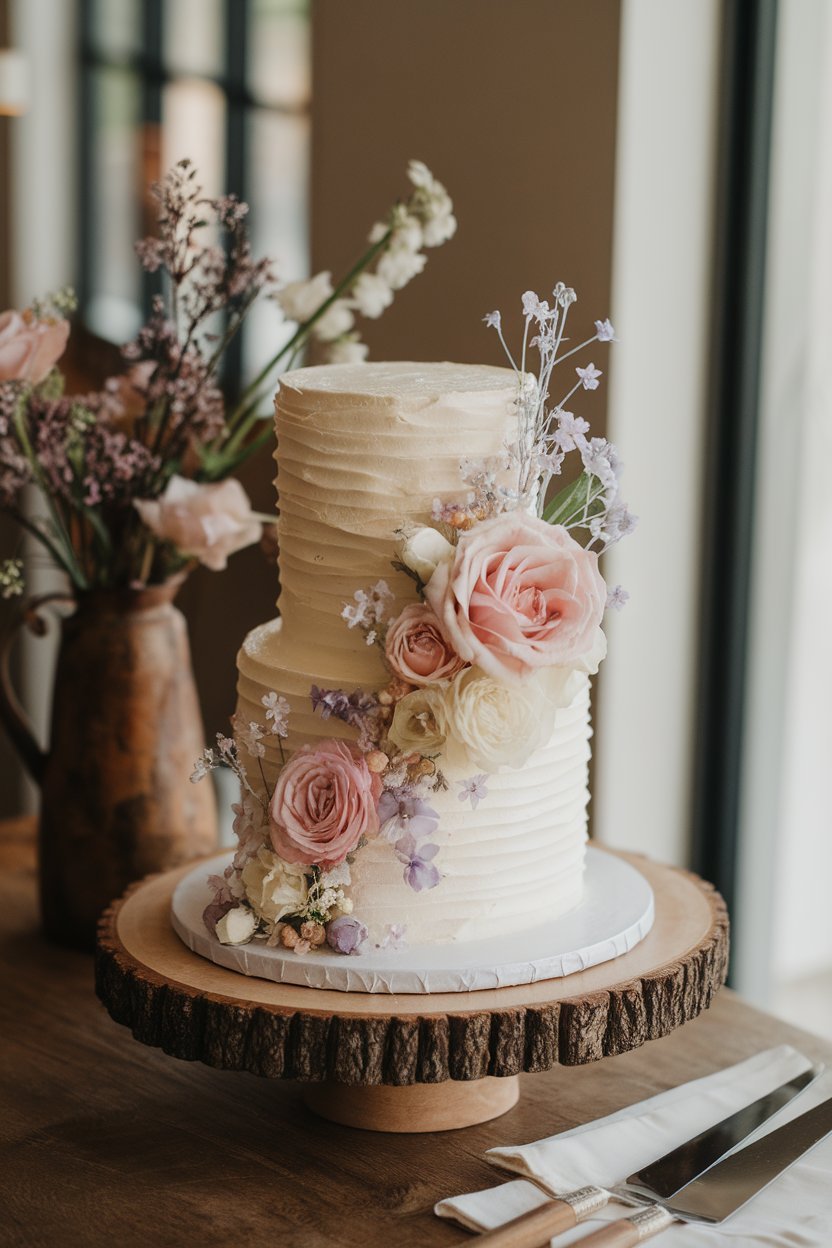 16 Wedding Cakes with Cascading Flowers to Inspire You ...