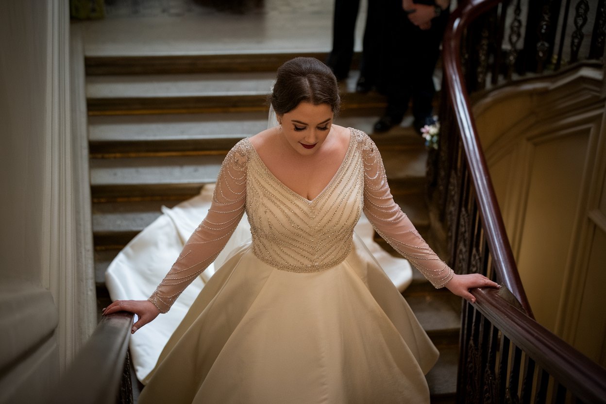 18 wedding dresses for chubby brides to feel stunning and confident ...