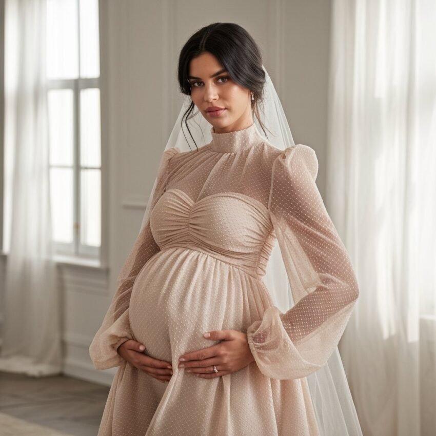 16 Wedding Dresses for Pregnant Brides: Embrace Elegance on Your ...