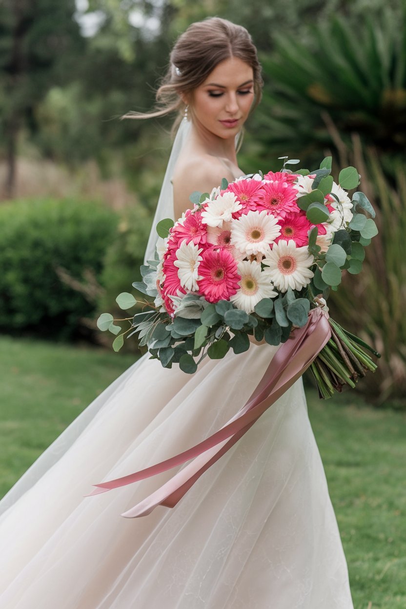 10 Bride Bouquets With Gerbera Flowers You Will Love ...