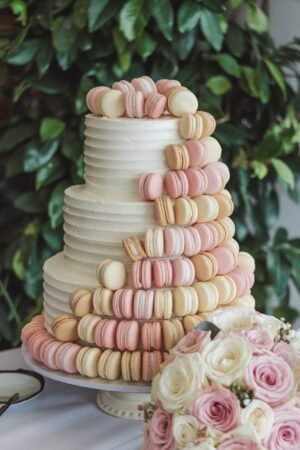 11 Wedding Cakes With Macarons For Your Inspirations ...