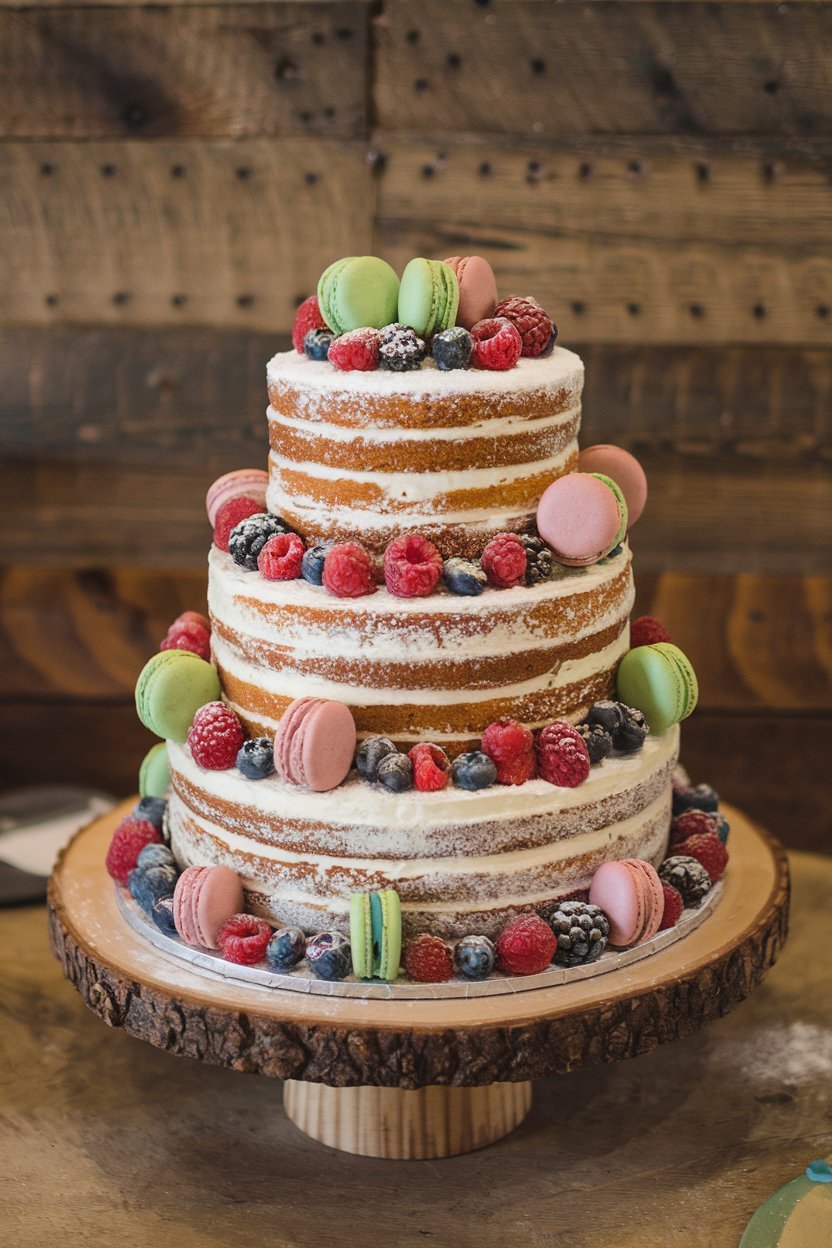 11 Wedding Cakes With Macarons For Your Inspirations ...