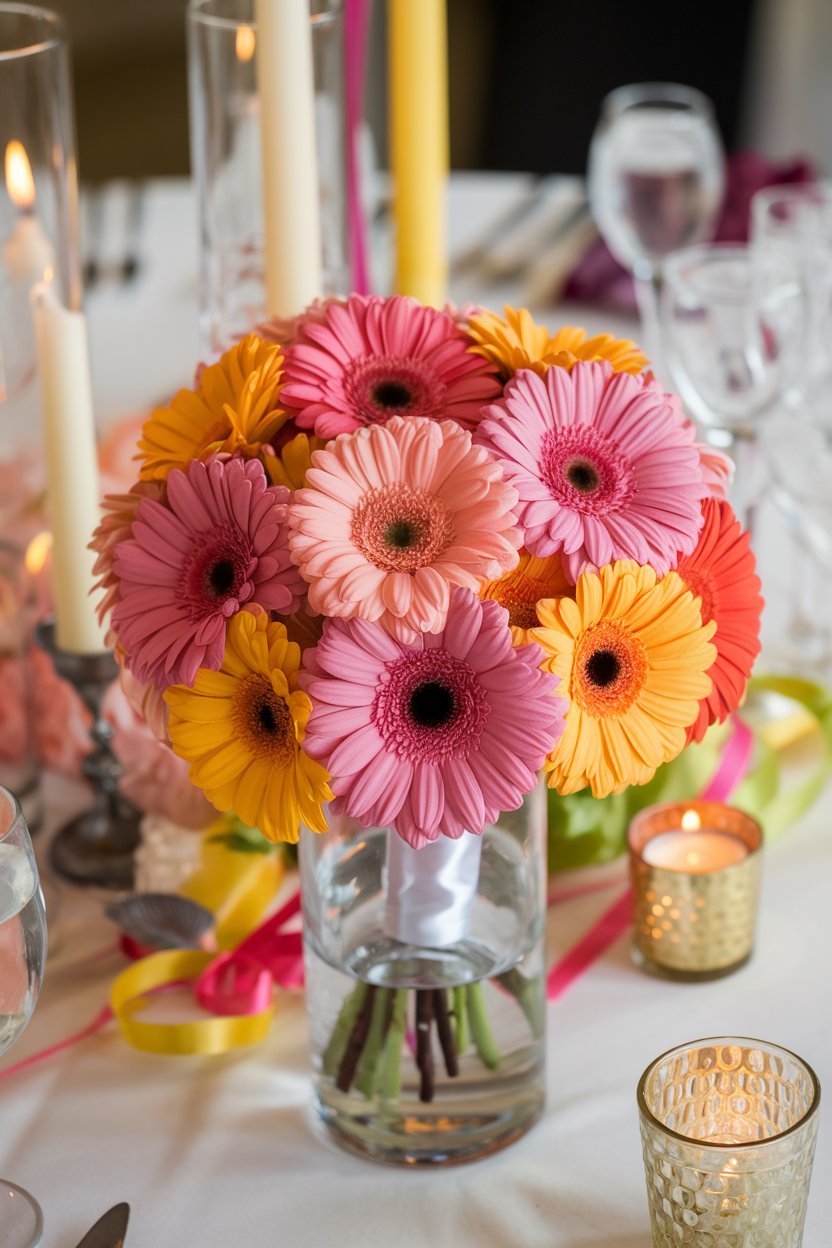 10 Bride Bouquets With Gerbera Flowers You Will Love ...